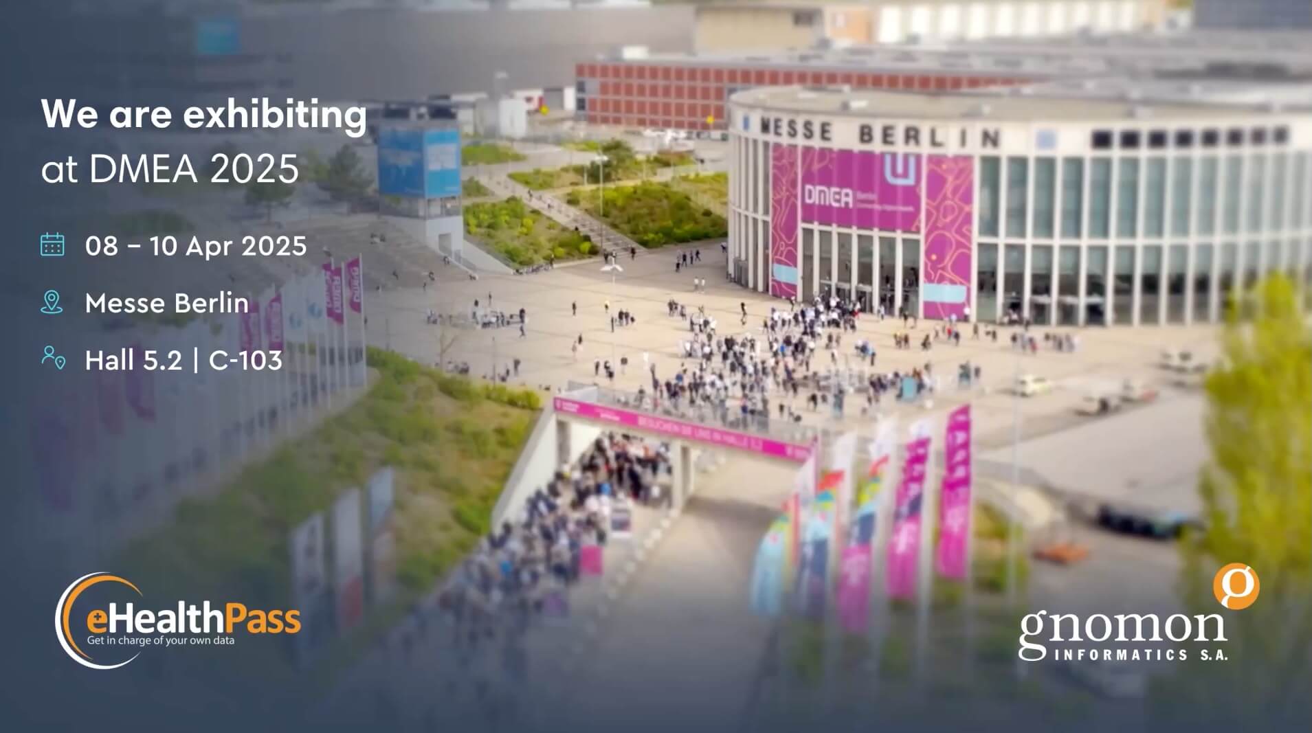 Gnomon Informatics at DMEA 2025 – Connecting Digital Health | Berlin 🇩🇪 ...